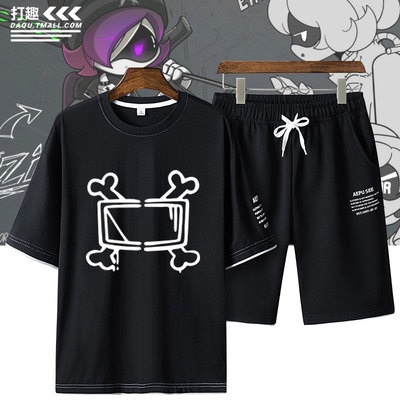 无机杀手周边cos纯棉短袖T恤