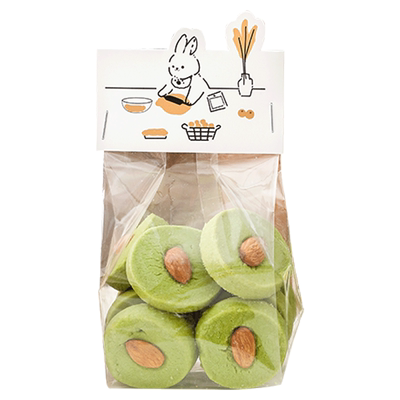 饼干包装袋卡通卡头烘焙打包袋