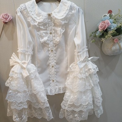 楠有三石原创衬衣洛丽塔内搭