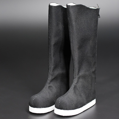 ringdoll叔体黑色长筒靴bjd娃娃