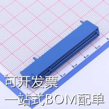 2EG04943-DPL0-DF FFC/FPC连接器 2.54mm P数:98 无锁 现货
