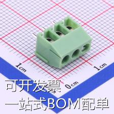 XY350V-3.5-3P 螺钉式接线端子 3.5mm 排数:1 每排P数:3 直针 可