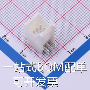 HDGC2012WR-2*3P 线对板/线对线连接器 2x3P 弯插 原装现货