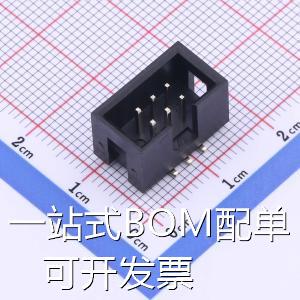 DN254P-2X3-L0 IDC连接器(牛角/简牛) DN254P-2X3-L0 原装现货