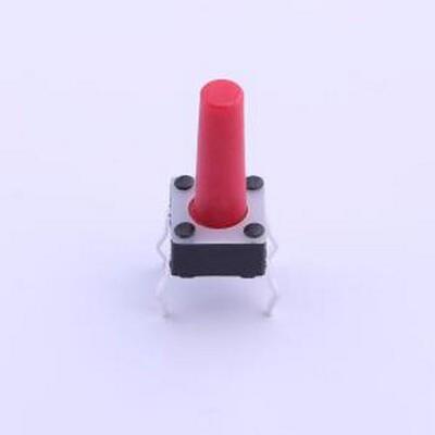 TL1105KF250Q 轻触开关 6*6*9.9mm 直插 轻触开关 插件原装现货