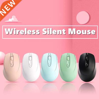 Silent Wireless Mouse PC Computer Mouse Ergonomic Optical No