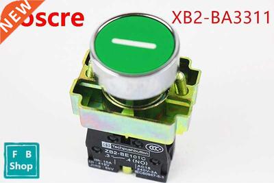 New XB2-BA3311 1NO Symbol Momentary GREEN (Start) Flush Pus