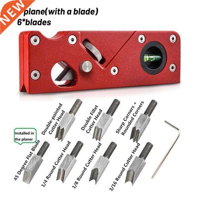 Handheld Chamfer Plane Woodworking Trimming 45 Degree Bevel