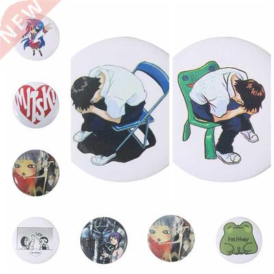Tinplate Serial Soft utton Pin Jewelry Animation Emotion r