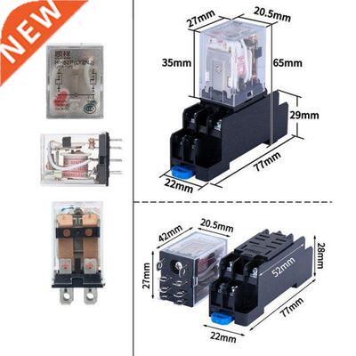 1PC Small Electromagnetic relay Power Relay DC12V DC24V AC11