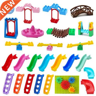 Blocks Amusement Park Accessory Slide Ladder Swing Seesaw Ca