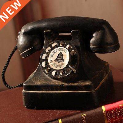Vintage Zakka Grocery Furnishing Ornaments Telephone home