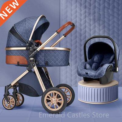 New 3 n 1 Baby Stroller Hgh Landscape Carrage Lght Newbo
