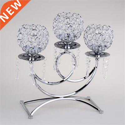 3 Arms Candle Holder Candelabra for Dinning Room Table