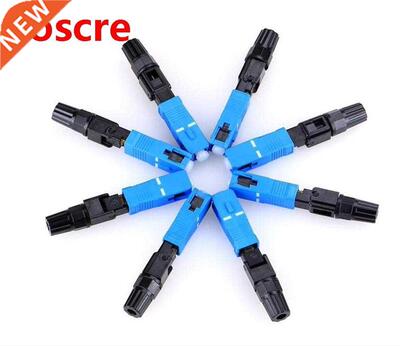 100PCS SC Optic Fiber Quick Cold FTTH SC Single Mode UPC Fas