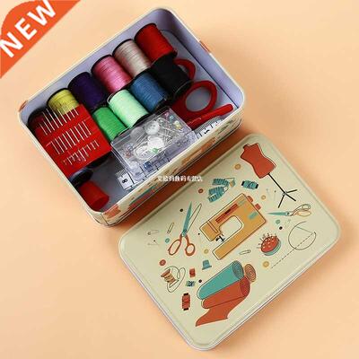 Popular Metal Iron Box Cosmetic Box Sewing Kit Tin Box Threa