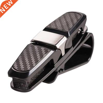 Zonnebrillen Card Ticket Holder Clip Zwart