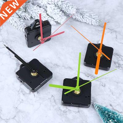 1Set Silent Clock Colorful Hands Quartz Wall Clock Mechanism