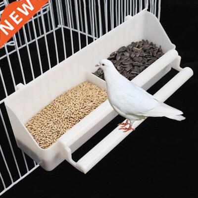Parrot Birds Water Hanging Bowl Parakeet Feeder Box Pet Cage