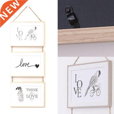 3 Connected Combnaton Wall Hangng Photo Frame Seamless Na