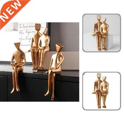 Thinking Man Sculpture Aesthetic 4 Styles Artistic Shiny
