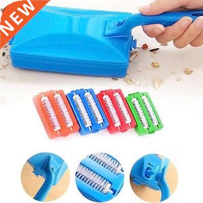 Reusable Double Brush Head Handheld Carpet Table Brush