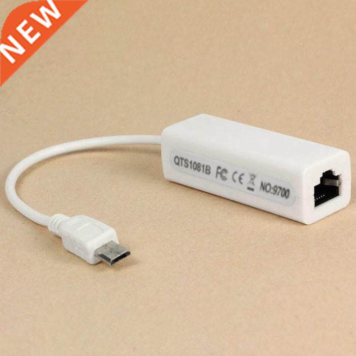 Micro 5pin USB To RJ45 Lan Ethernet Network Adapter Card for