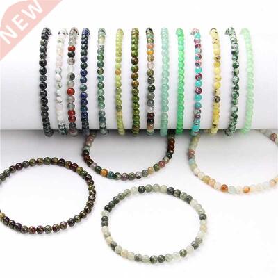 42 Kinds Natural 4 mm Fluorite Beads Bracelets Women Handmad