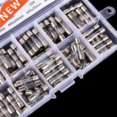 100pcs Fuses Fast-blow Glass Material Fuses Quick Blow Car