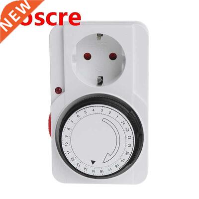 24H Mechanical Electrical EU Plug Program Timer Power Switch