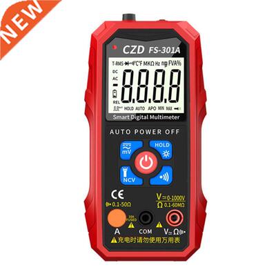 Digital Smart Multimeter Auto Ranging DC/AC Current Voltage