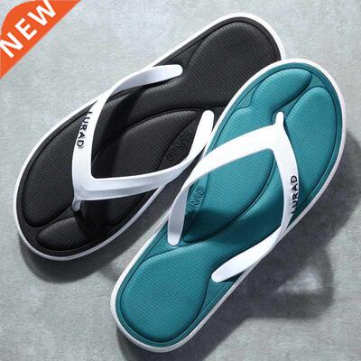 3D Memory Sponge Massage Men's Flip Flops Summer Antiskid Ou