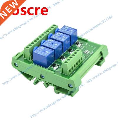 4 channel 5V 10A Relay Module driver board output amplifier