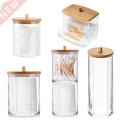 Makeup Cotton Pad Organizer Storage Box For Cotton Swabs Rod