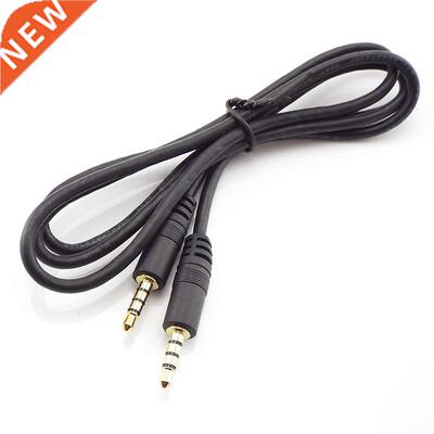 3.5mm jack Audo Male to male 4 pole Stereo Extenson Cable