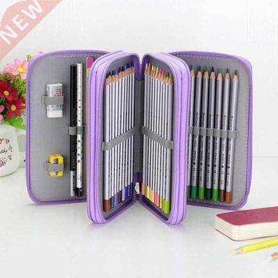 36/48/72 Holes Oxford School Pencil Case Creative Large Capa