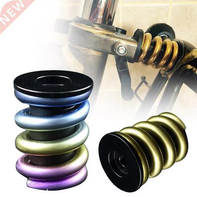 Titanium Alloy Bike Folding Bicycle Spring Rear Shock Absorb