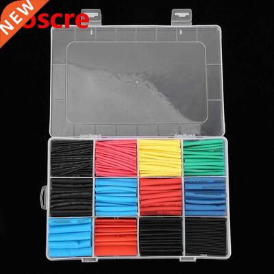 560pcs Shrinkable Tubing Mixed-colored Heat Shrink Tubing Wr