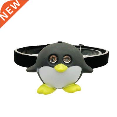 Child's Headlight with Headband Cartoon Animal Headlamp SOS