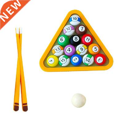 2Sets of Billiards Theme Cake Decor Billiards Cake Decor