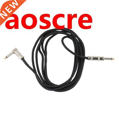 10Ft TRS Cable 1/4Inch Male Right Angle to 1/4Inch TRS Male