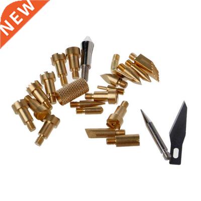 22 Pcs Wood Burning Pen Tips encil Soldering Iron Pyrograp