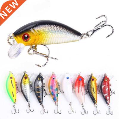 Minnow Lure Bait Bionic Bait 5cm/4.2g 8 Color ABS Freshwater