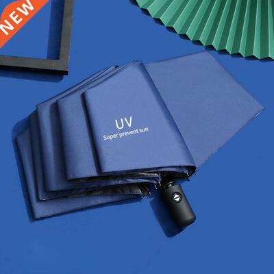 Automatic Open Windproof Black Car Rain Umbrella Portable