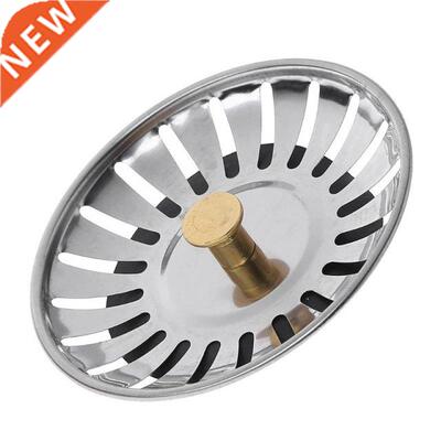 Kitchen Waste Stainless Steel Sink Strainer Plug Drain Filte