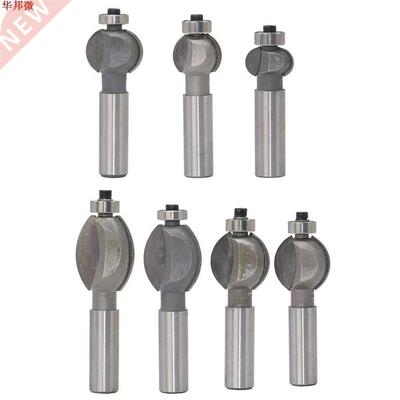 1/2 Inch Shank Cemented Carbide Router Bit Convex-edge Nail