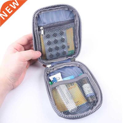Mini Medicine Storage Bag Portable First Aid Medical Kit Tra