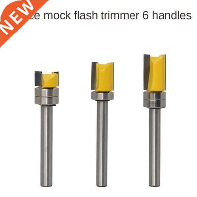 3PCS Bearing Flush Trim Router Bit for wood 6MM Shank straig