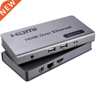 USB HDMI KVM extender by cat5e/6 cable up to 120M TCP&IP