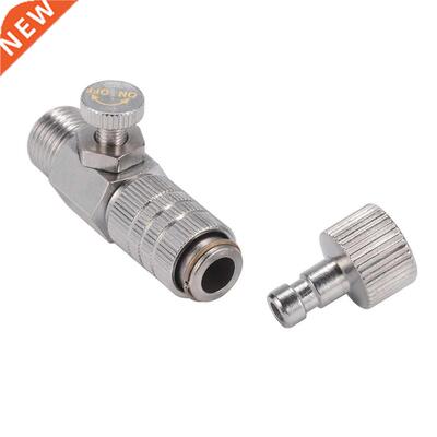 Airbrush Quick Release Coupling Disconnect Adapter with 1/8&